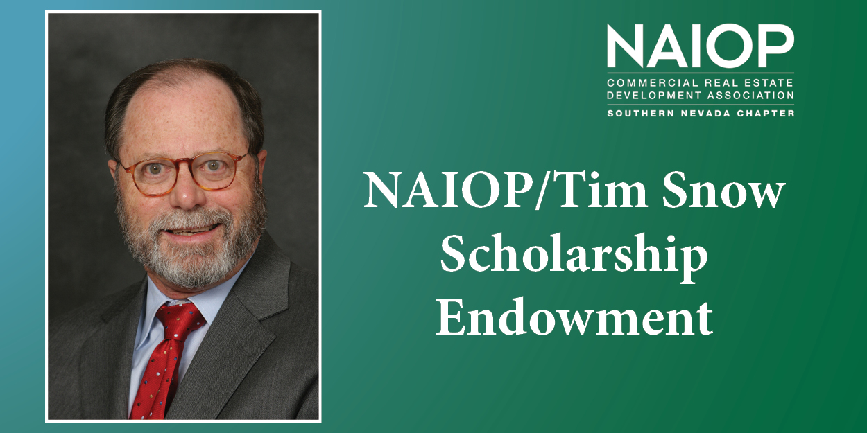 NAIOP/Tim Snow Scholarship Endowment - NAIOP SNV